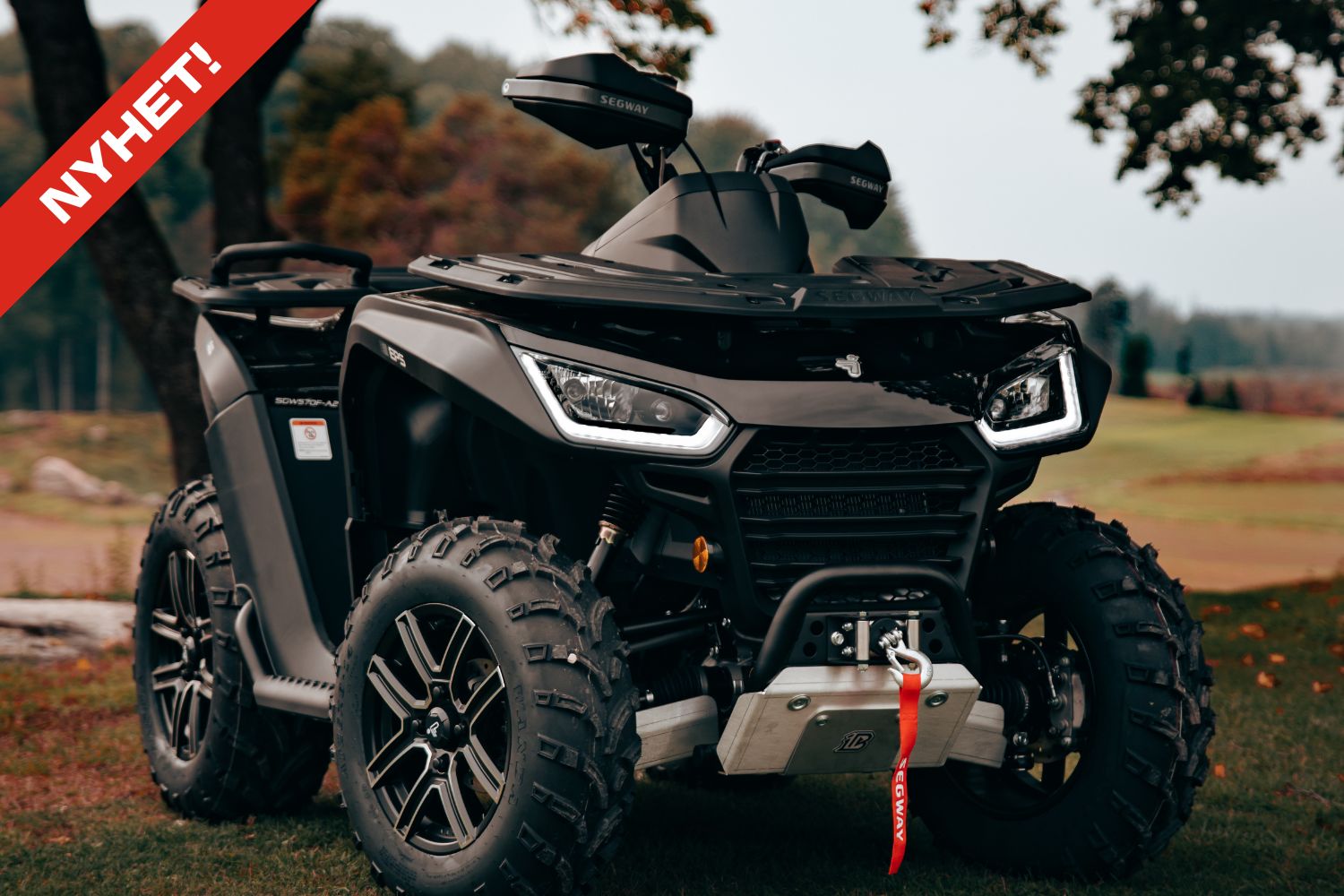 Segway fyrhjulingar. ATV, UTV och SSV med högsta prestanda